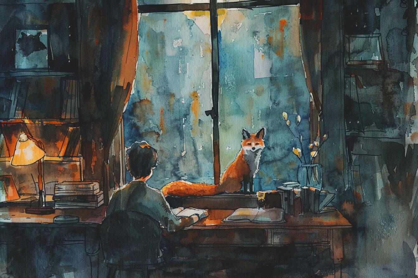 The Thought-Fox by Ted Hughes - Poem Analysis