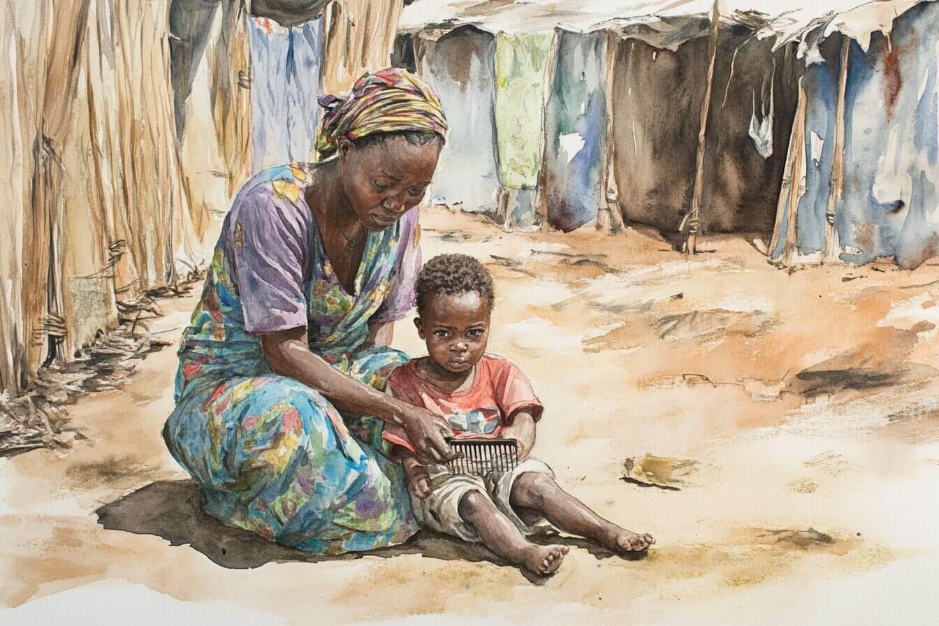 Refugee Mother and Child by Chinua Achebe - Poem Analysis