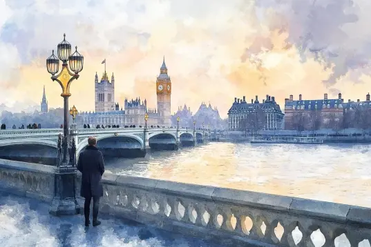 Composed Upon Westminster Bridge, September 3, 1802 by William ...