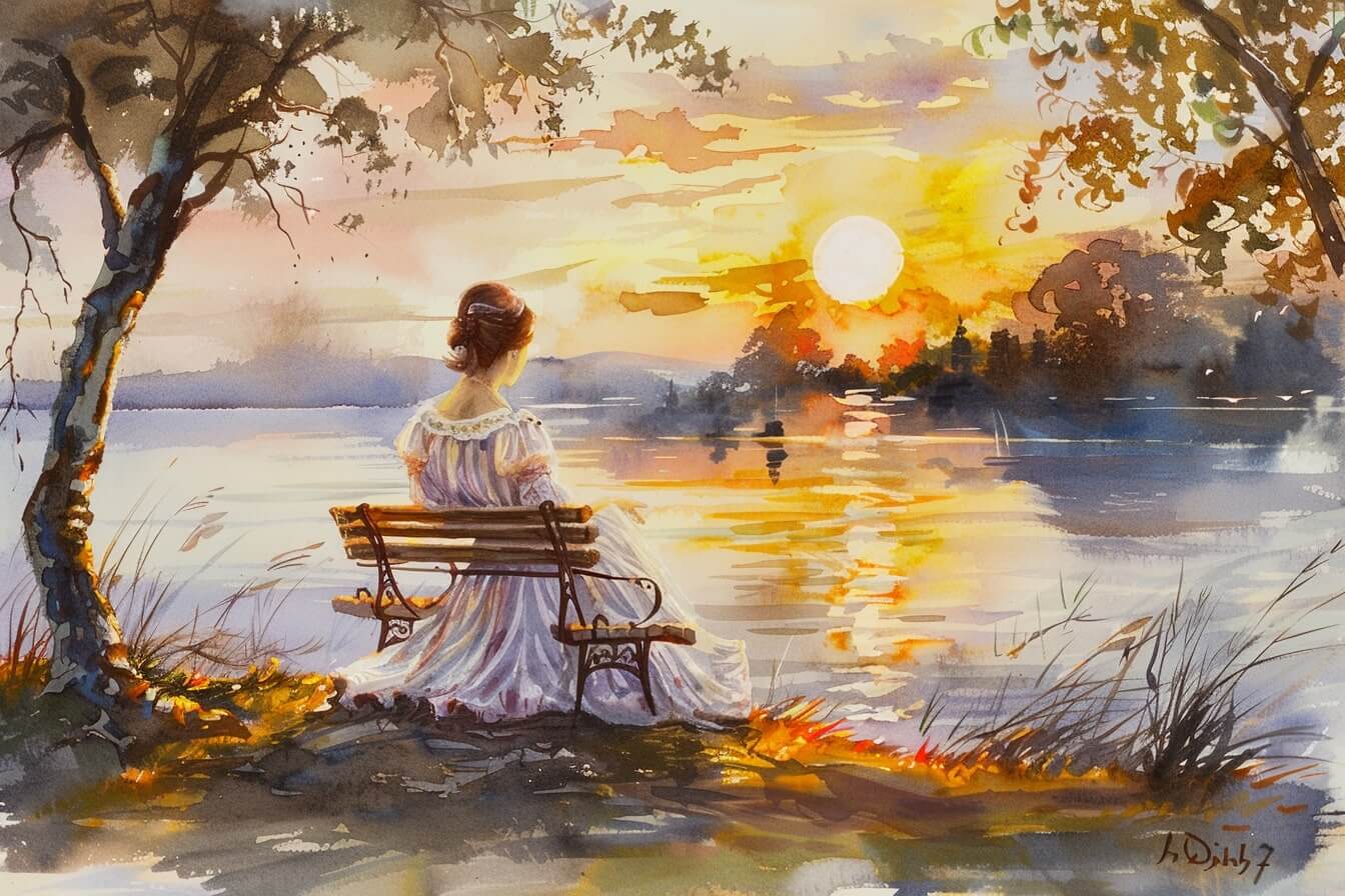 As Imperceptibly as Grief by Emily Dickinson - Poem Analysis