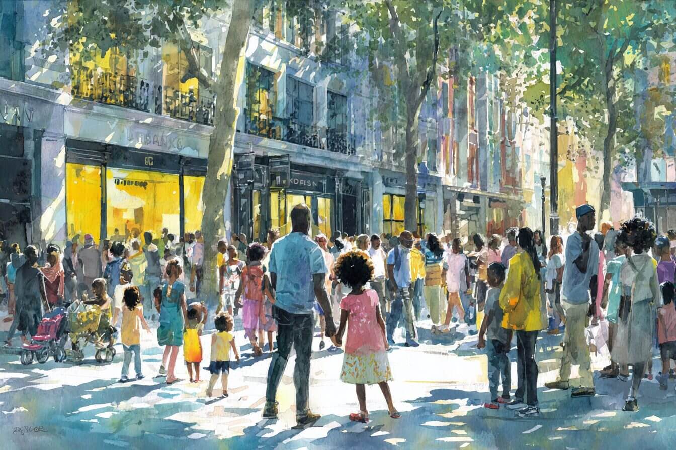 Peckham Rye Lane by Amy Blakemore - Poem Analysis