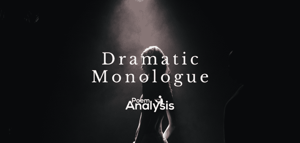 Dramatic Monologue - Definition and Examples - Poem Analysis