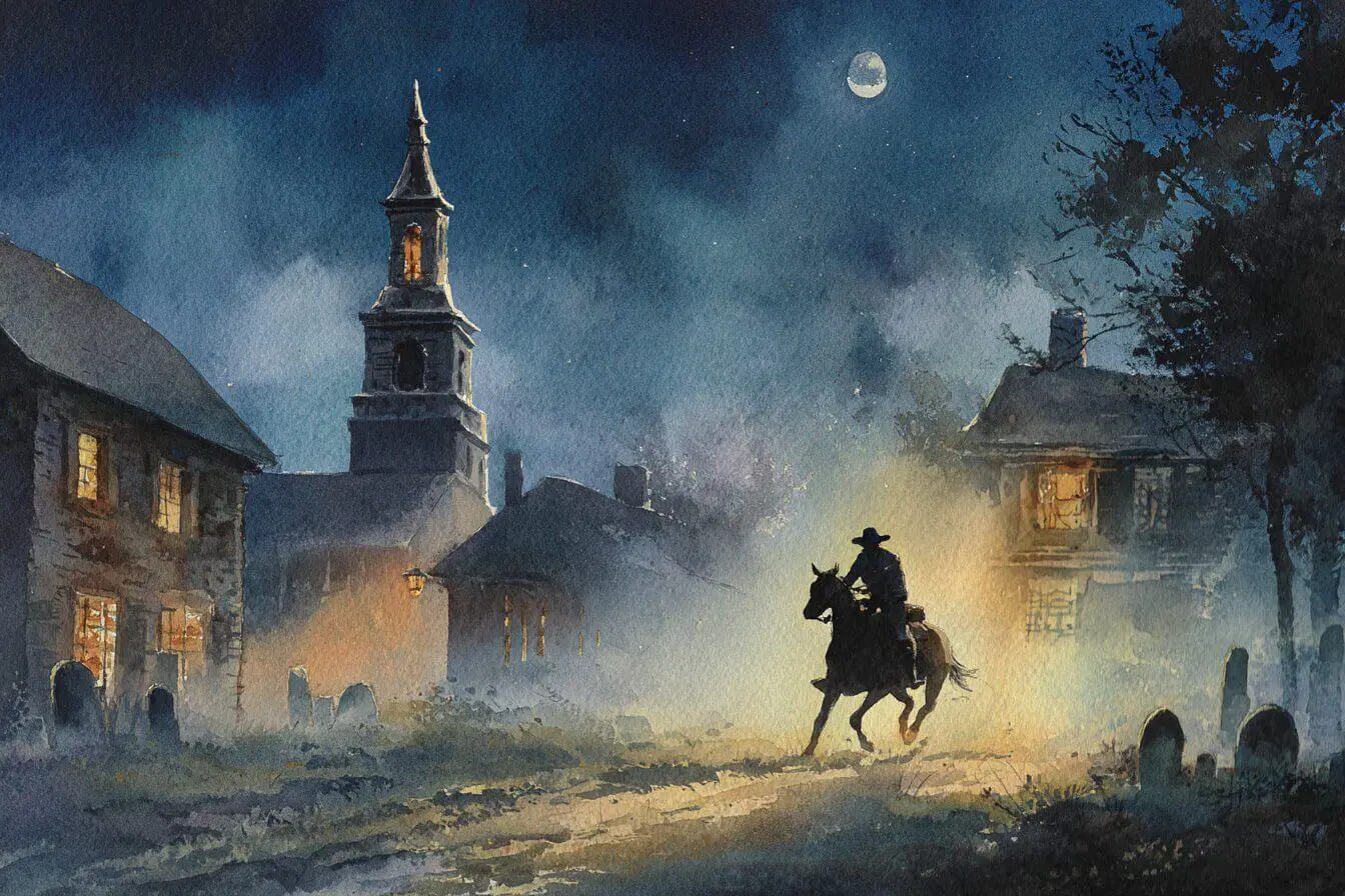 Paul Revere's Ride by Henry Wadsworth Longfellow - Poem Analysis
