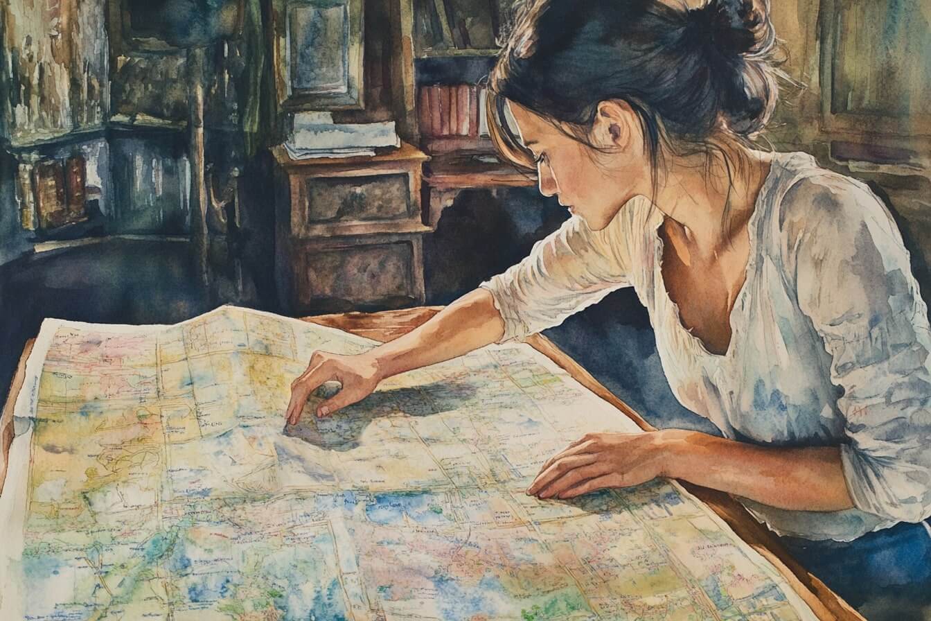 The Map-Woman by Carol Ann Duffy - Poem Analysis