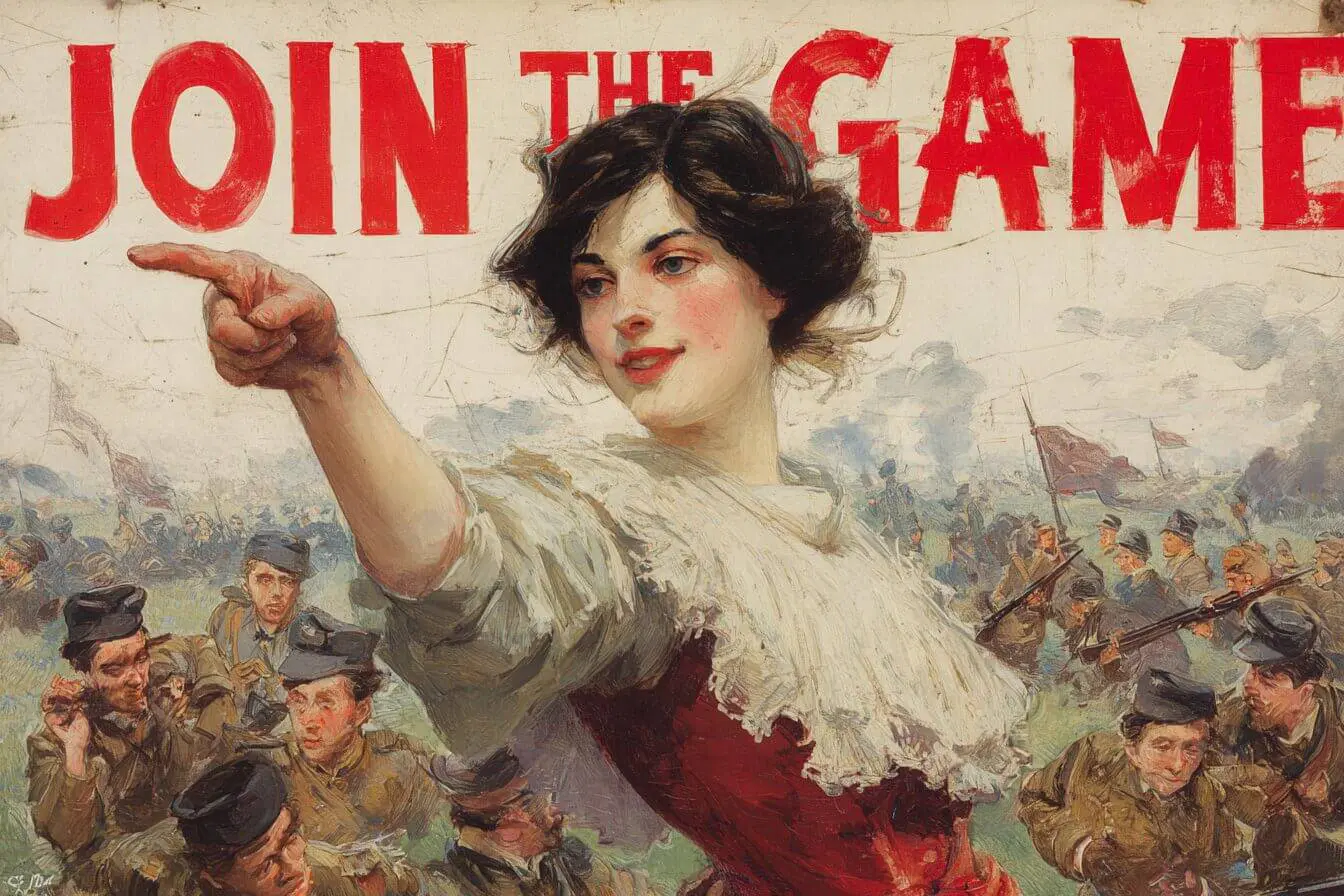 Who's for the Game? by Jessie Pope - Poem Analysis