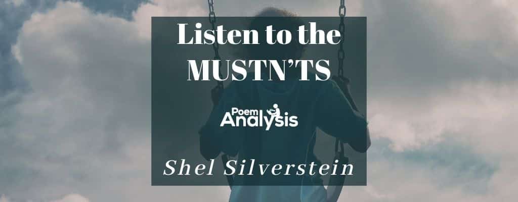 Listen to the MUSTN’TS by Shel Silverstein - Poem Analysis