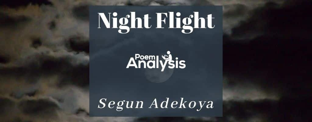 Night Flight by Segun Adekoya - Poem Analysis
