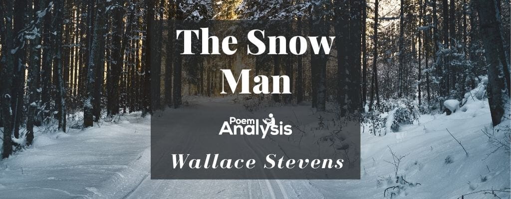 The Snow Man by Wallace Stevens - Poem Analysis