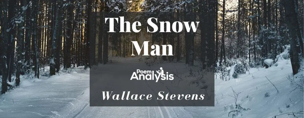 The Snow Man by Wallace Stevens - Poem Analysis