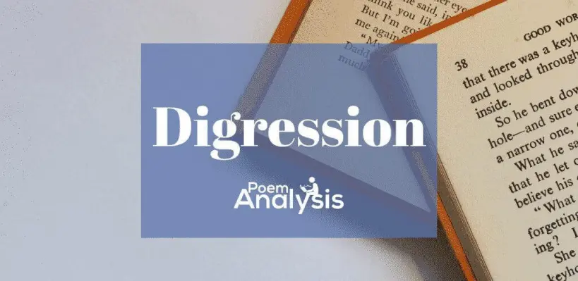 Digression - Definition and Examples - Poem Analysis