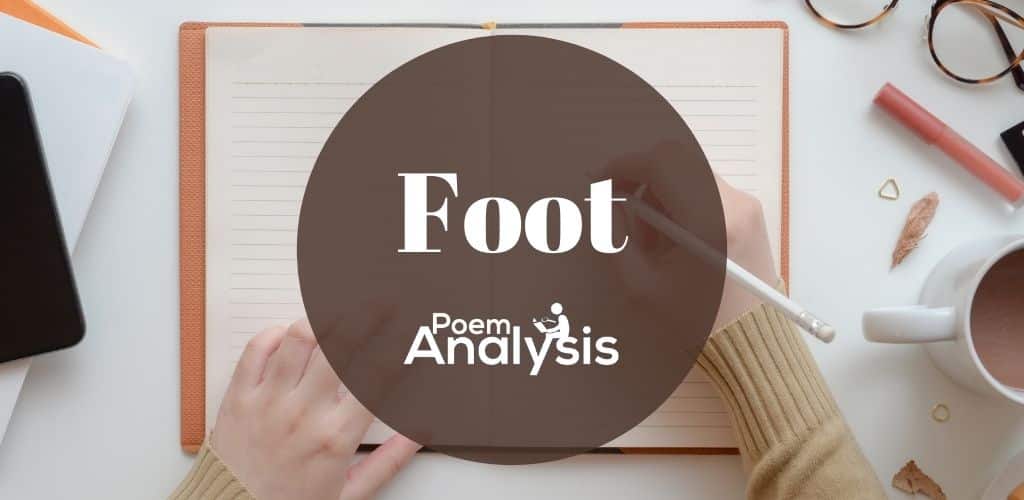 Poetic Foot - Definition and Examples - Poem Analysis