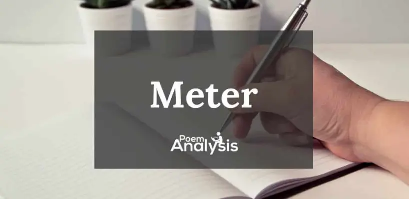 Meter in Poetry - Definition and Examples - Poem Analysis