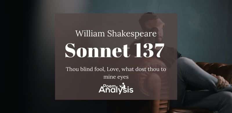 Sonnet 137 by William Shakespeare (Poem Guide + PDFs)