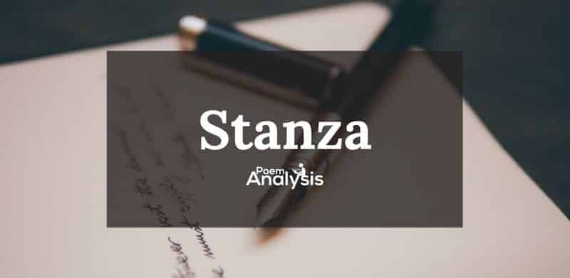 Stanza in Poetry: Definition and Examples - Poem Analysis