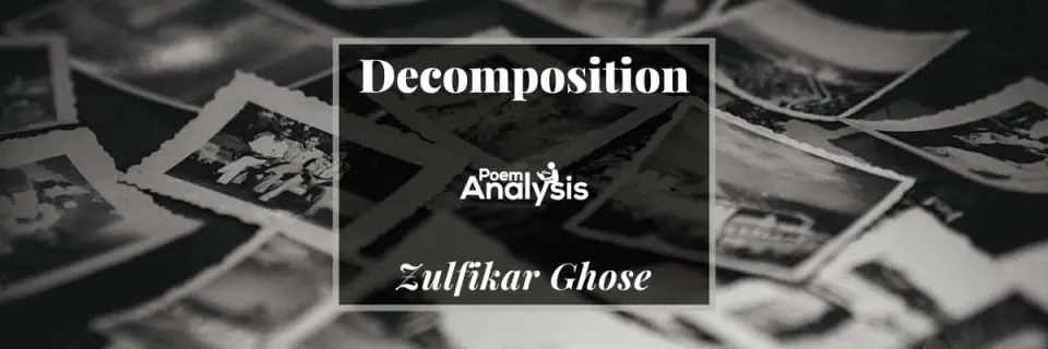 Decomposition by Zulfikar Ghose - Poem Analysis