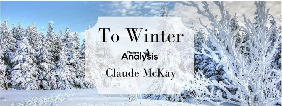 To Winter by Claude McKay - Poem Analysis