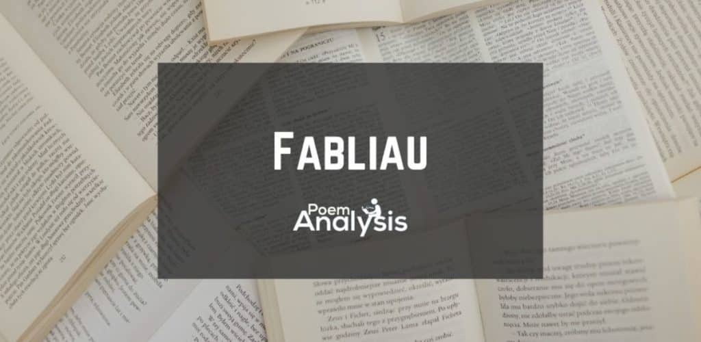 Fabliau - Definition and Examples - Poem Analysis
