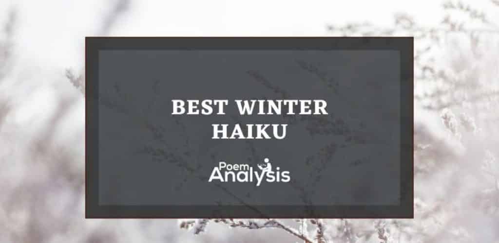 10 of the Best Winter Haiku Poet Lovers Must Read - Poem Analysis
