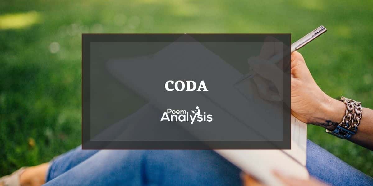 Coda Definition and Meaning - Poem Analysis