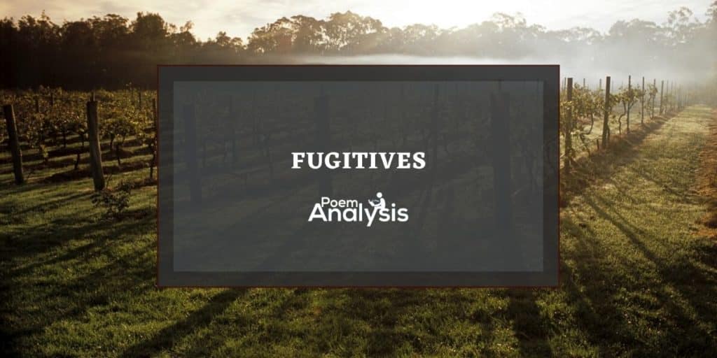 What is the Fugitives Literary Movement? - Poem Analysis