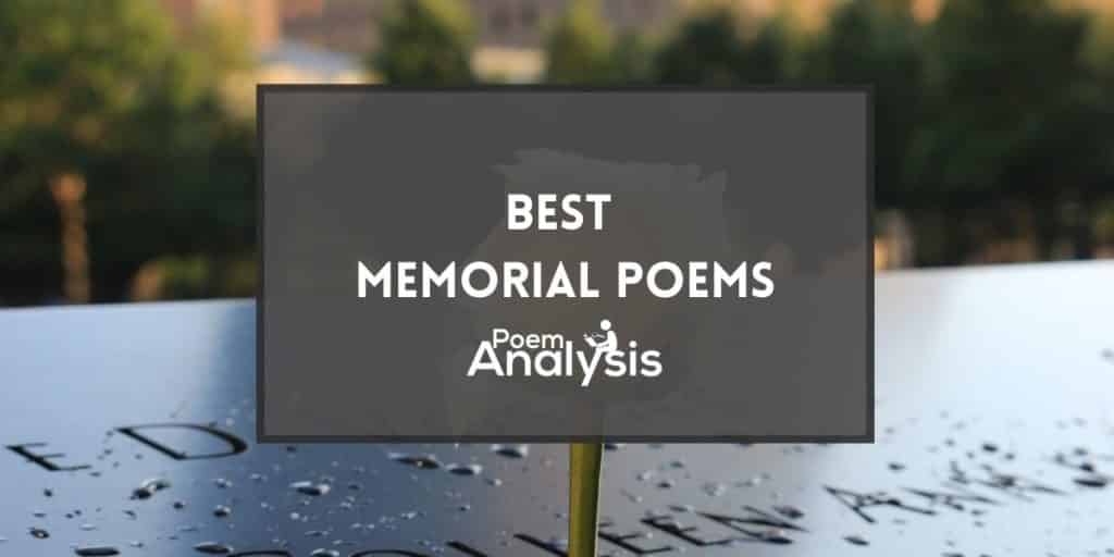 10 of the Best Memorial Poems For Funerals - Poem Analysis