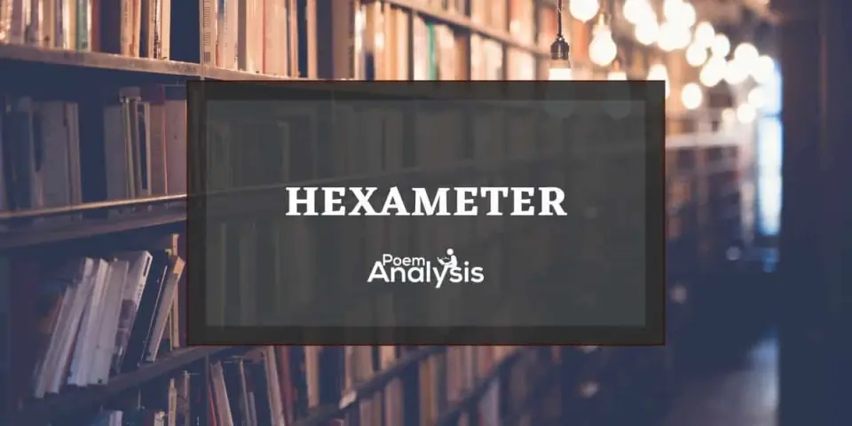 Hexameter Definition and Examples - Poem Analysis