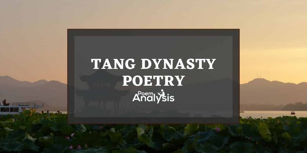 Tang Dynasty Poetry Explained with Examples - Poem Analysis