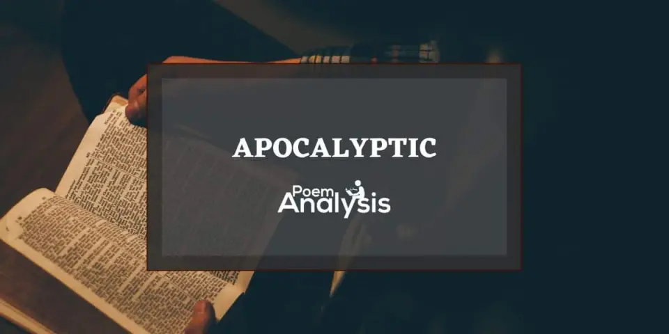 Apocalyptic Definition and Literary Examples - Poem Analysis