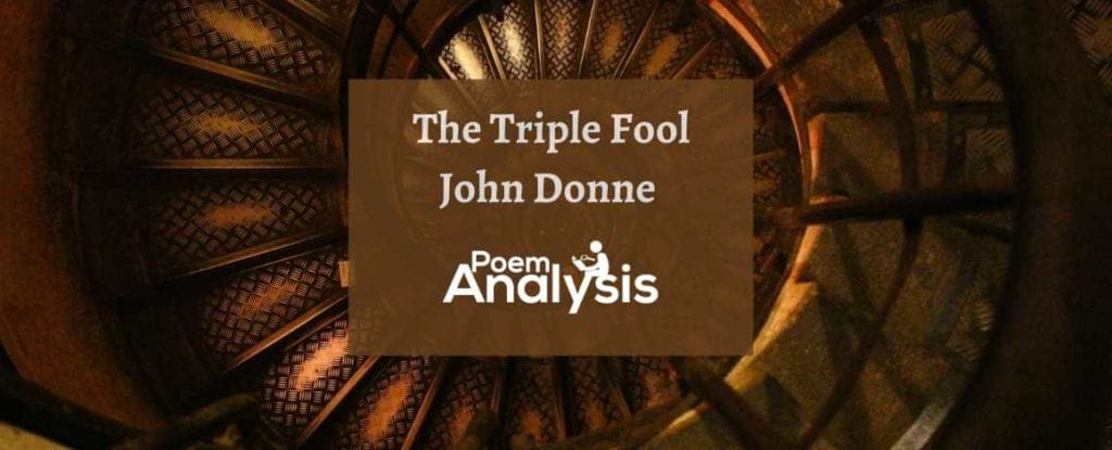 The Triple Fool by John Donne - Poem Analysis