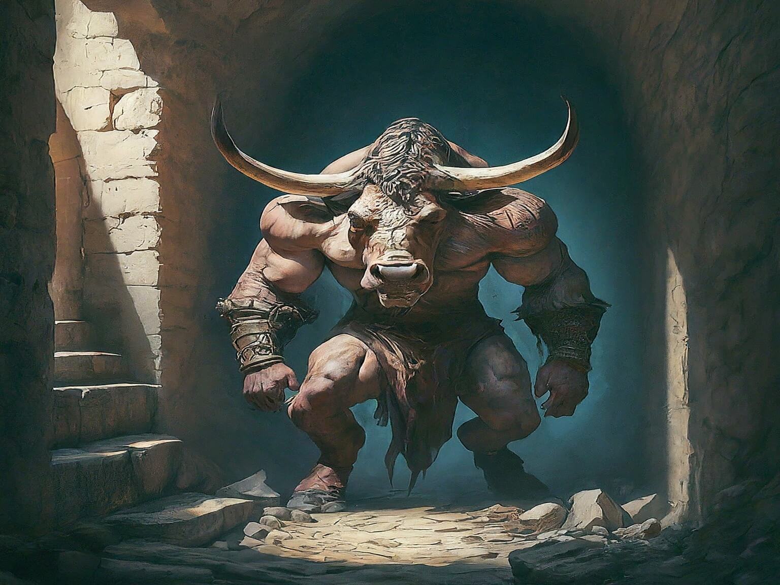 The Minotaur by Ted Hughes - Poem Analysis