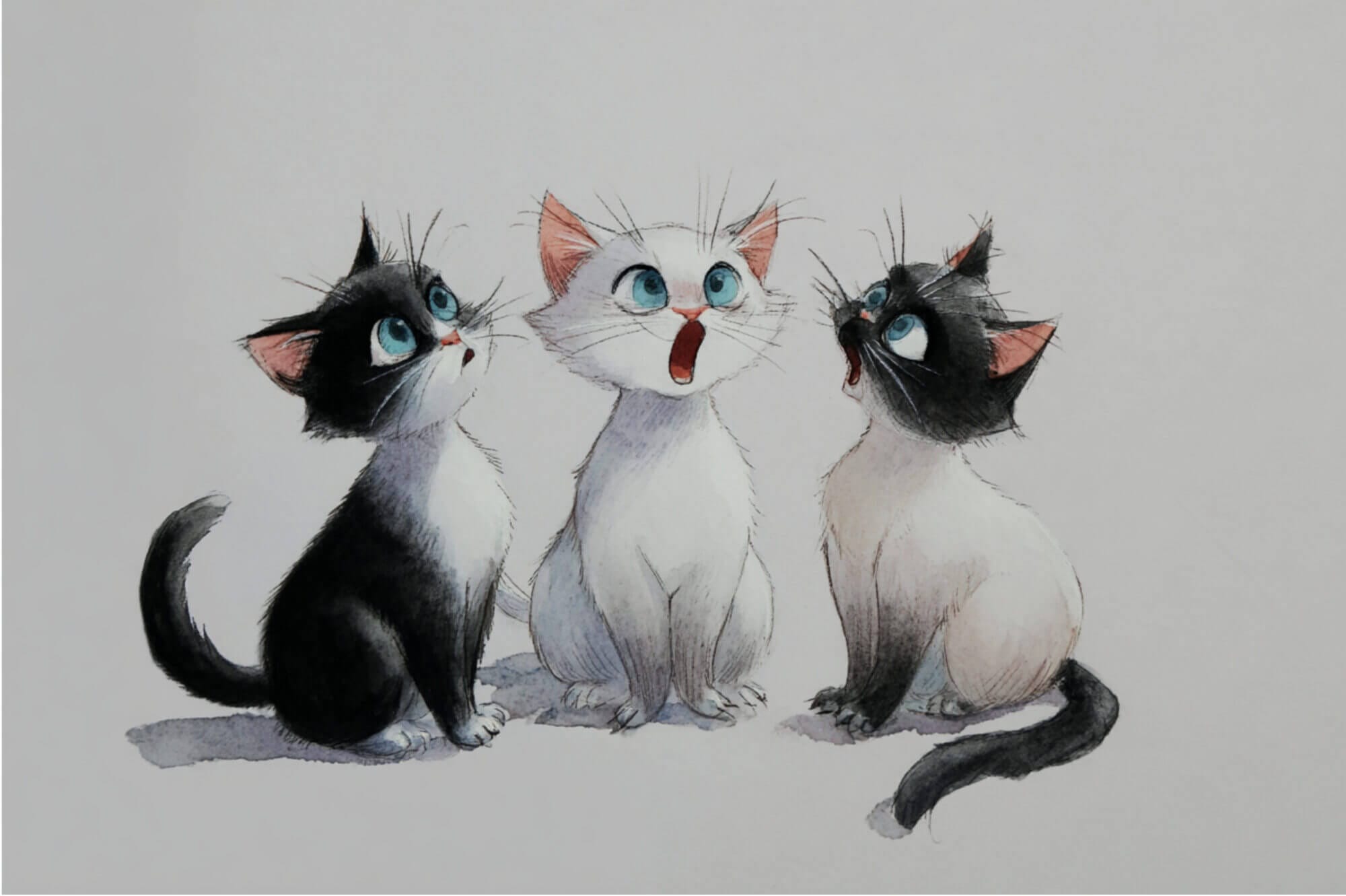 The Three Little Kittens, They Lost Their Mittens by Mother Goose ...