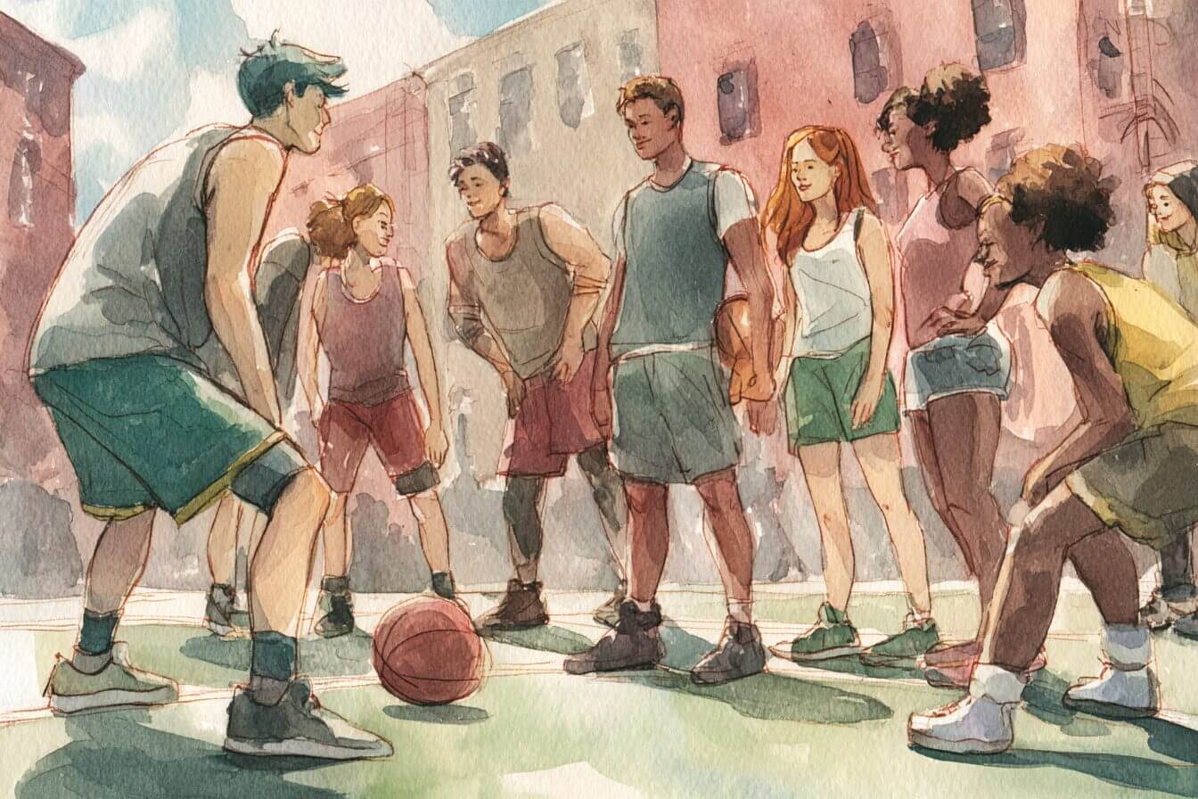 Slam, Dunk, & Hook by Yusef Komunyakaa - Poem Analysis